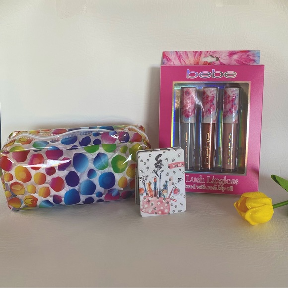 bebe | Makeup | Bebe Lush Lipgloss Mirror Pouch | Poshmark